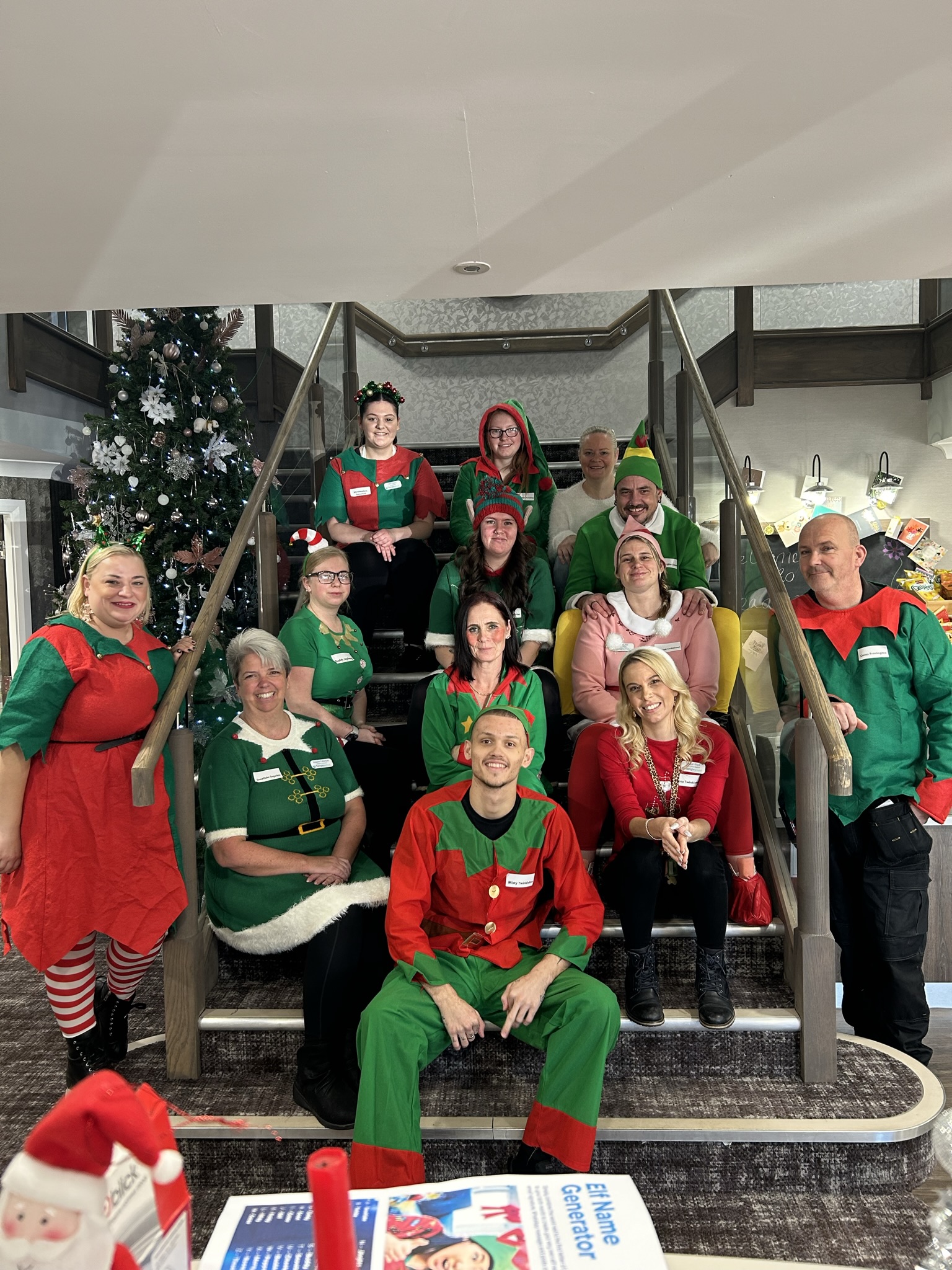 Elf extravaganza takes over Meadows Park - Tanglewood Care Services Ltd