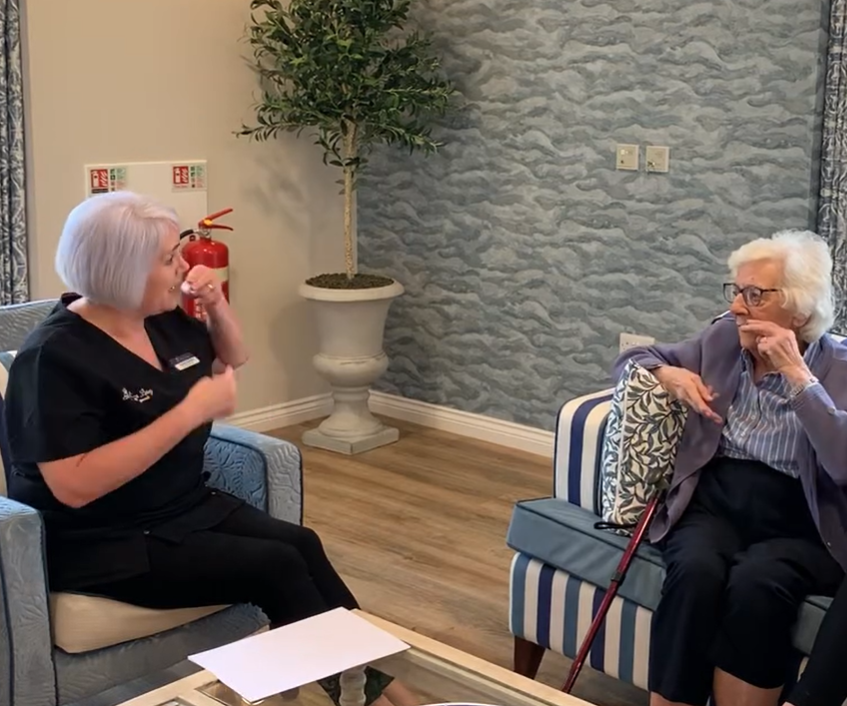 Learning Makaton at Humberston House - Tanglewood Care Services Ltd